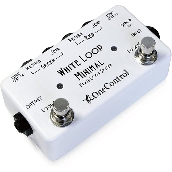 One Control White Loop Flash 2-Channel Switcher Pedal – KELLARDS