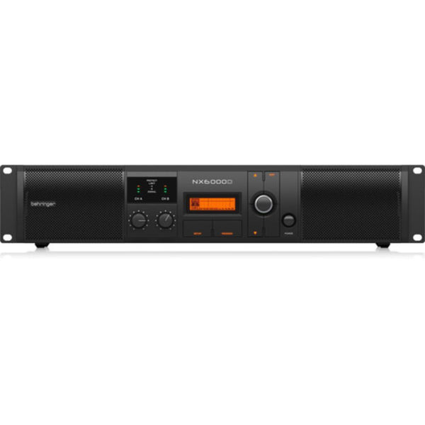 Behringer NX6000D 6000W 2-Channel Amplifier with DSP and Impedance Com ...