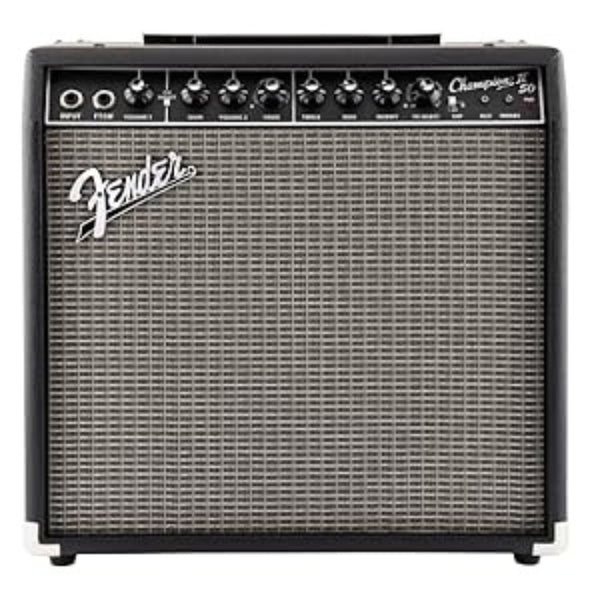 Fender Champion 50 II Guitar Amplifier Pair with Fender Joe Strummer I ...