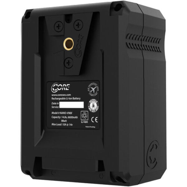 Core SWX NANOX V98 Micro 98Wh Li-Ion Battery (V-Mount) – KELLARDS
