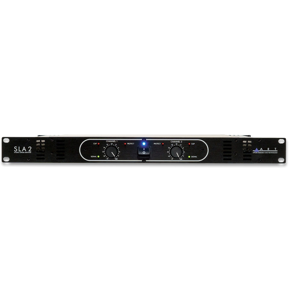 ART SLA-2 - 2-Channel Rackmount Power Amplifier (200W Per Channel at 8 ...