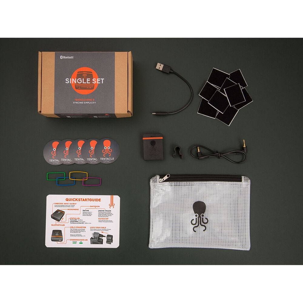 Tentacle Sync Sync E Mk2 Timecode Generator with Bluetooth (Single Uni – KELLARDS