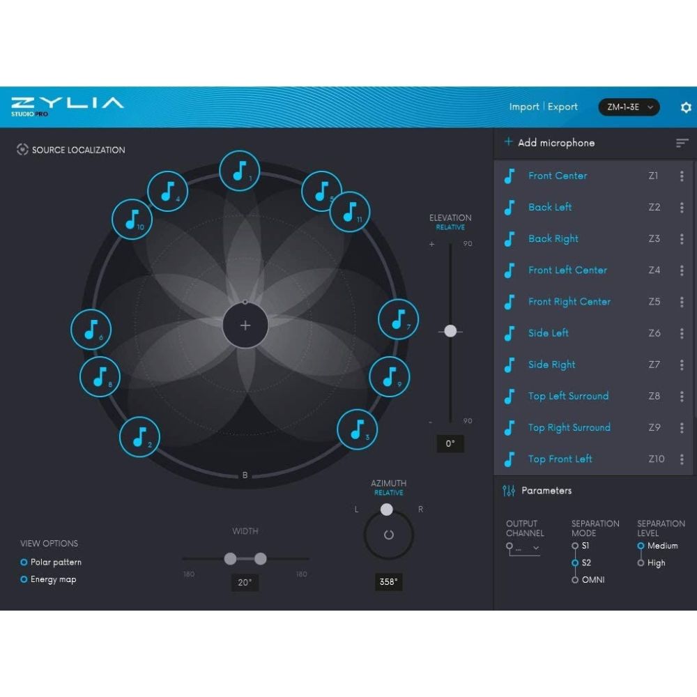 ZYLIA PRO Have It All! Recording Set - Third Order Ambisonics ZM-1 Mic – KELLARDS