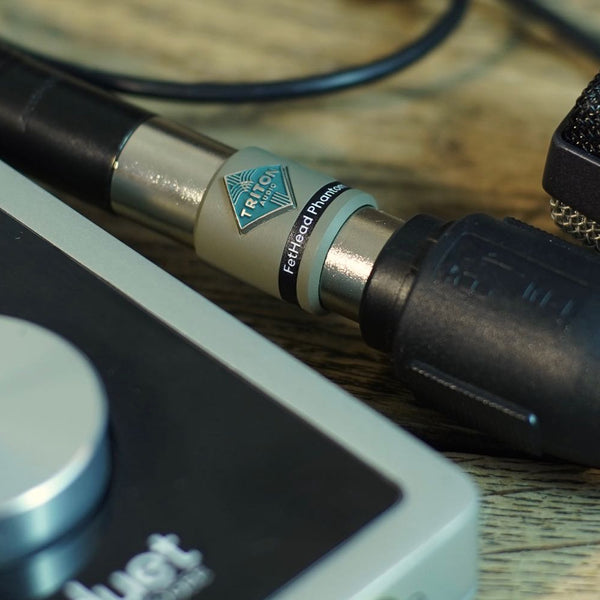 TRITON AUDIO FetHead Phantom In-Line Microphone Preamp Bundle with 20 ...